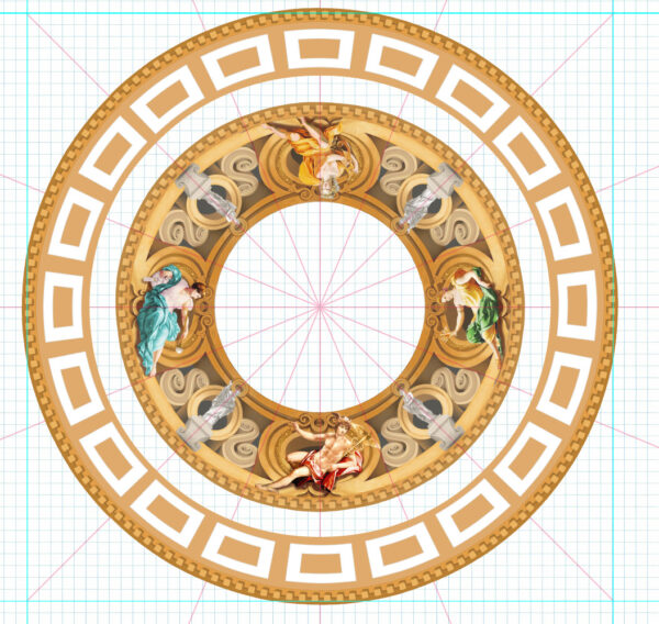 Behind The Scenes - Ceasar's Palace Ceiling Dome - We Talk Chalk